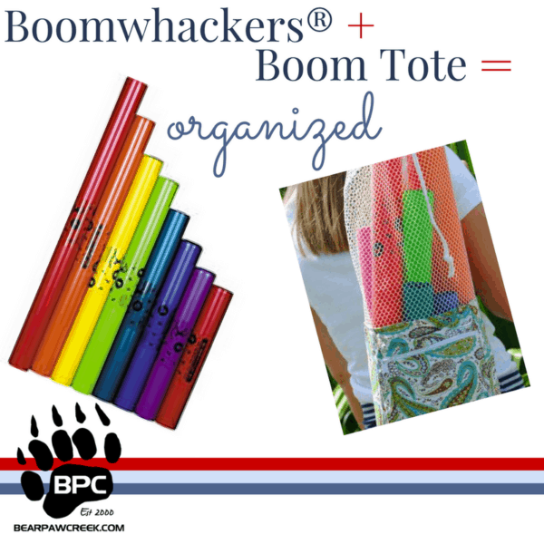 Boomwhacker® Music Education Tool and Boom Tote Storage