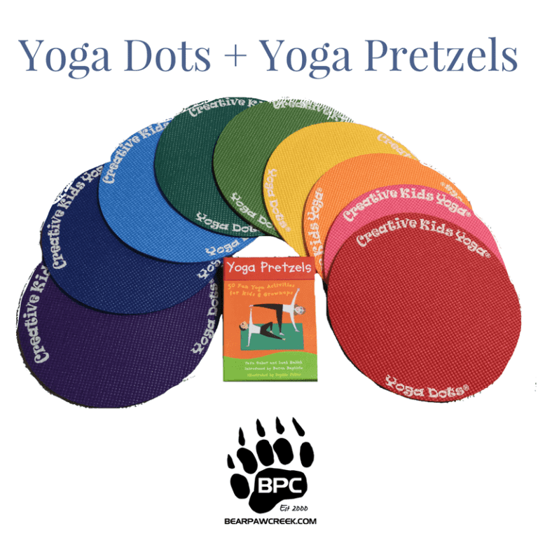 Creative Kids Yoga Dots for Music and Movement Learning Lessons