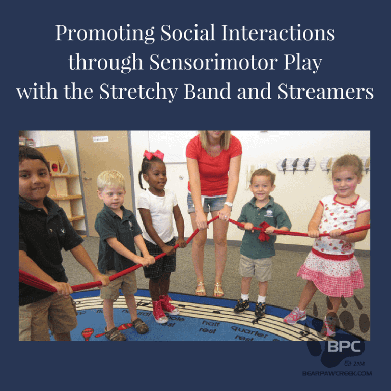 Promoting Social Interactions through Sensorimotor Play