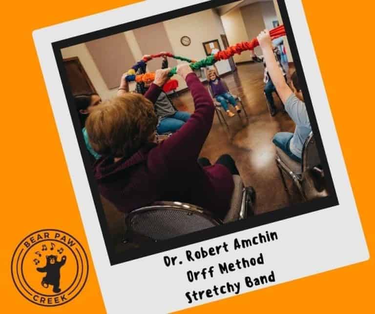 Dr Robert Amchin Showcases The Stretchy Band Orff Method
