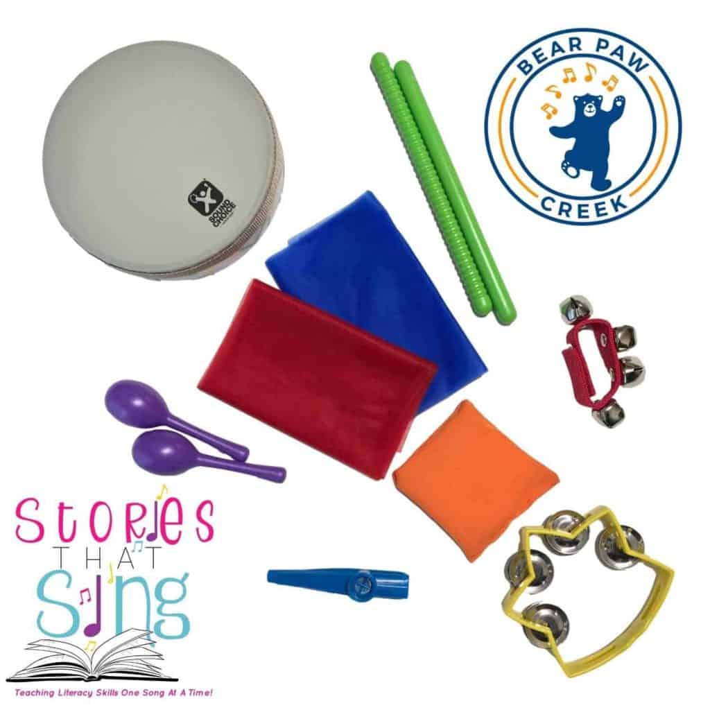 Stories That Sing Student Kits With Instruments and Movement Props