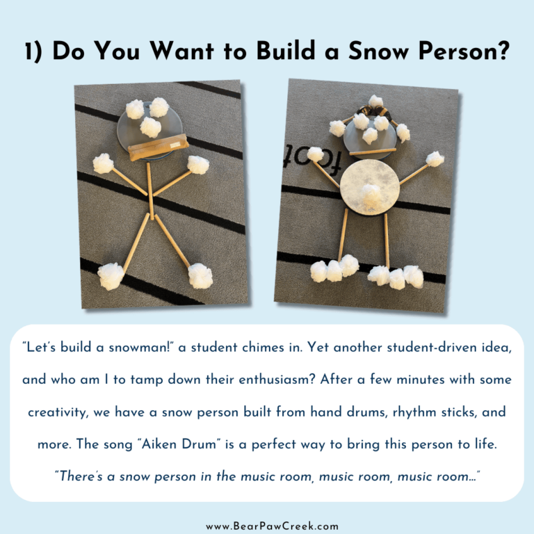 Winter Music and Movement Activities With Indoor-Outdoor Snowball ...
