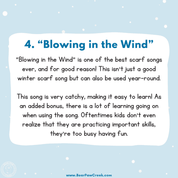 Five Winter Scarf Songs for Music and Movement - Bear Paw Creek
