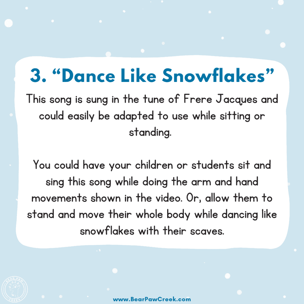 Five Winter Scarf Songs for Music and Movement - Bear Paw Creek