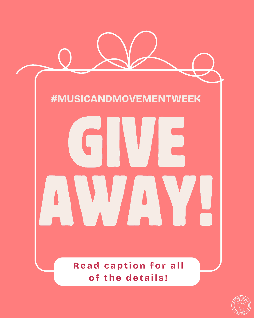 Music and Movement Week 2026 — Celebrating with a Giveaway! - Bear Paw ...